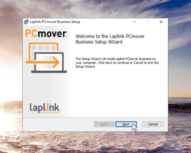 How to Download and Install PCmover Business Locally